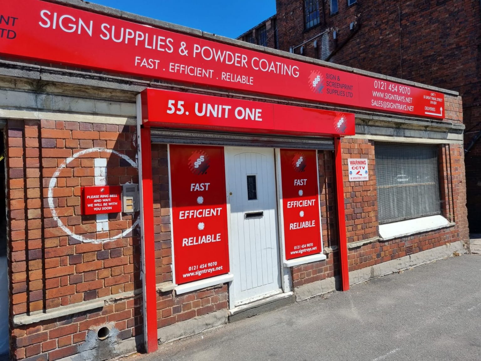 Sign & Screenprint – Bespoke Sign Trays and Powder Coating